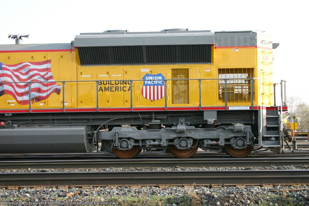 UP 8311 SD 70 ACe Detail shot 1